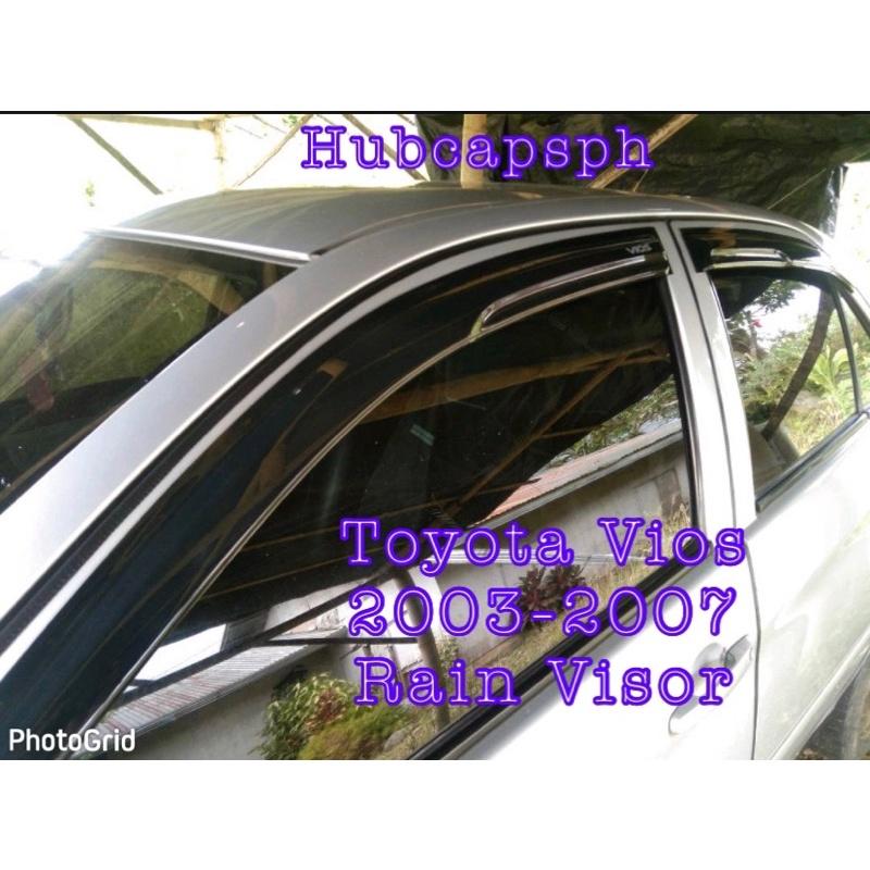 Toyota Vios Robin Gen 1 2003-2007 RAIN VISOR Rain Guard Window - TikTok ...