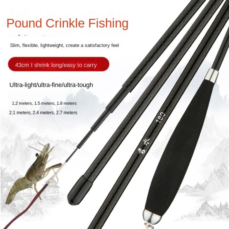 Alat Memancing Teleskopik, Kit Penuh, untuk Perjalanan, Memancing ...