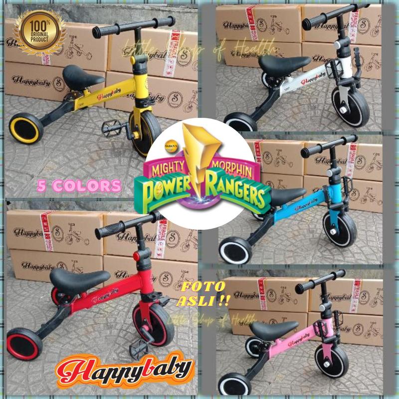 Sepeda roda tiga anak Balance Bike 3 in 1 Happy Baby Sport - Shop ...