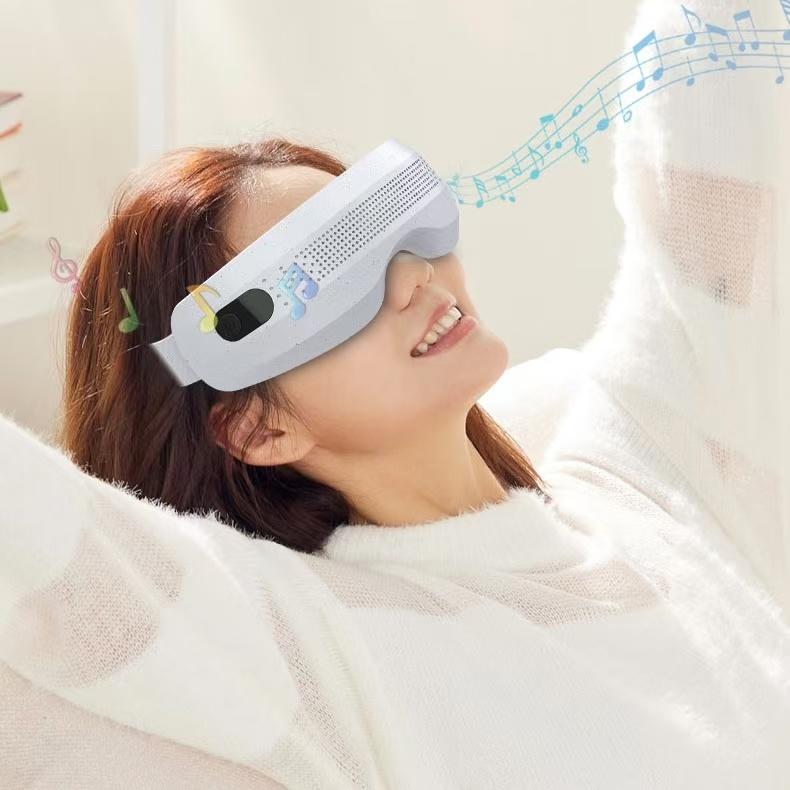 Comfort 3 Mode Portable Massage Eye Mask Relieves Eye Fatigu - TikTok ...