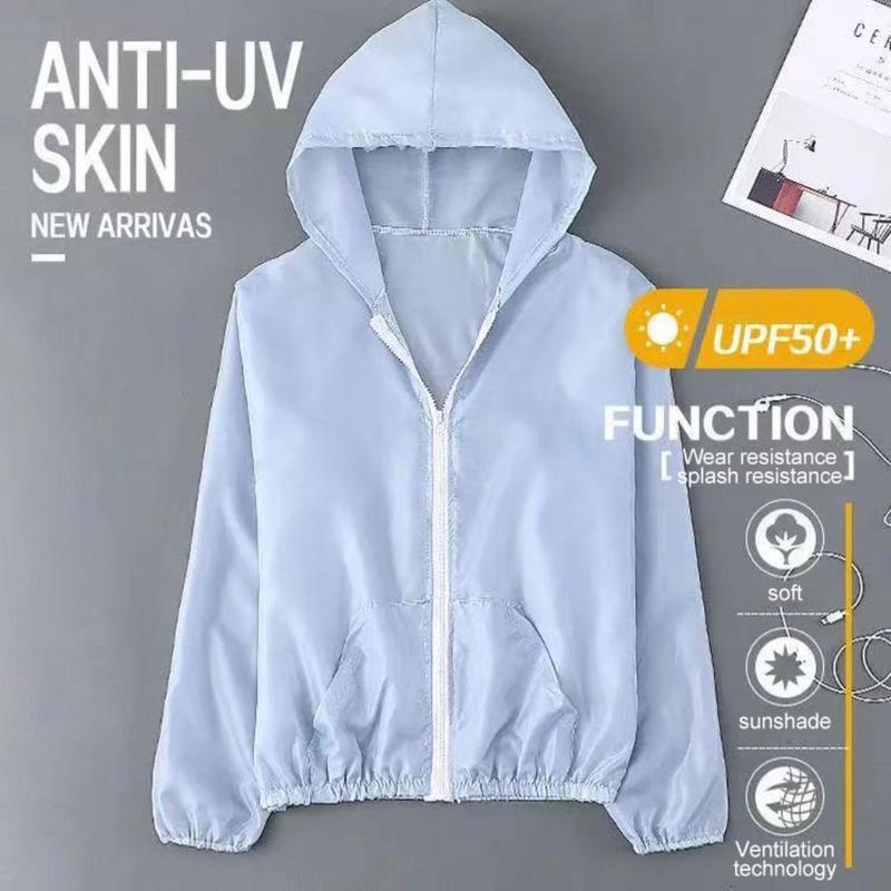 Women's Sun Protection Clothing Sunscreen Breathable UV Protection ...