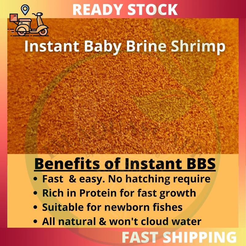Decapsulated Instant Baby Brine Shrimp Dry Artemia BBS Kerin - TikTok ...