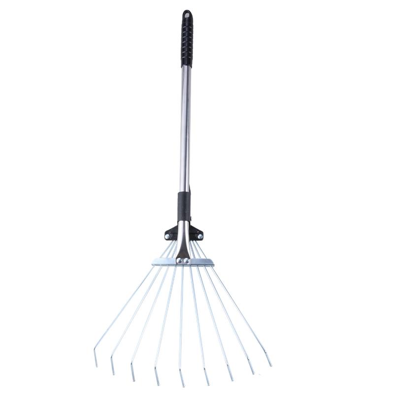 Leaf Rake Stable Garden Rake Professional Leaf Rake Adjustable - TikTok ...