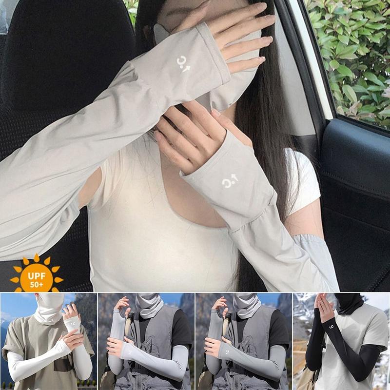 Summer Lightweight Sun Arm Sleeves UPF 50+ Cooling Effect Ic - TikTok ...
