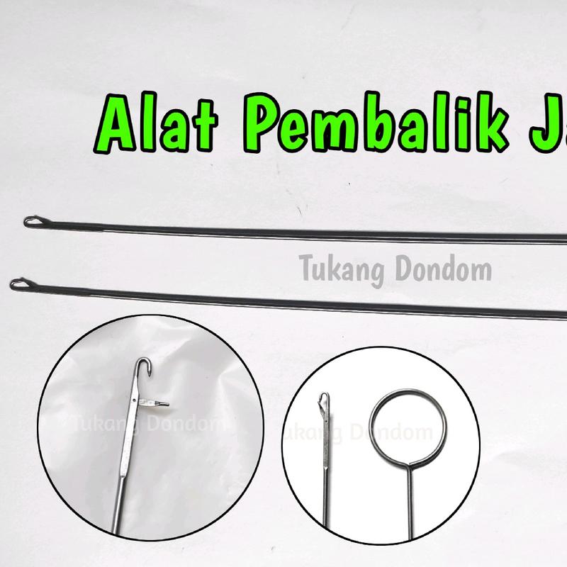 Alat Pembalik Jahitan ( loop turner ) panjang 26,5cm - Shop | Tokopedia