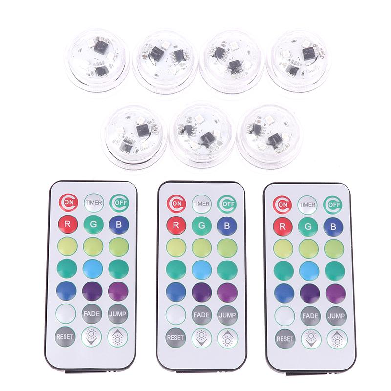 Wireless Adhesive LED Car Interior Ambient Light Remote Control ...