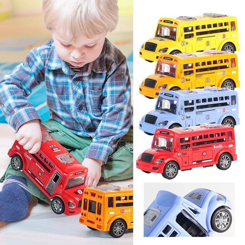 Mainan Bas Sekolah, untuk Bayi dan Kanak-kanak, Model Kenderaan ...