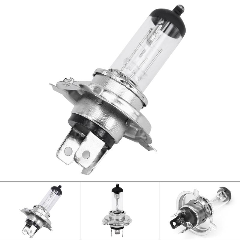 1x H4 100W 4300K Car Xenon Gas Halogen Headlight Headlamp Yellow ...