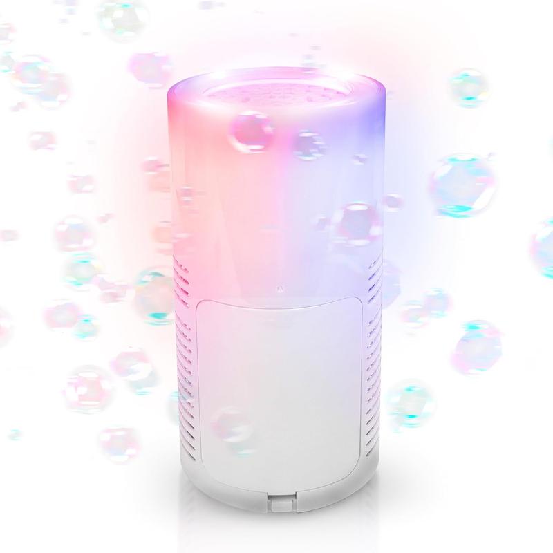 Rechargeable Bubble Jet Machine - Includes 10 oz Bubble Solution ...