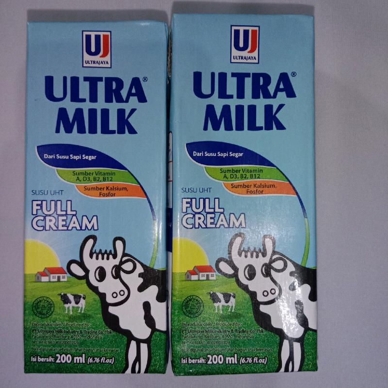 ULTRA MILK UHT ALL VARIAN 200ML - Shop | Tokopedia