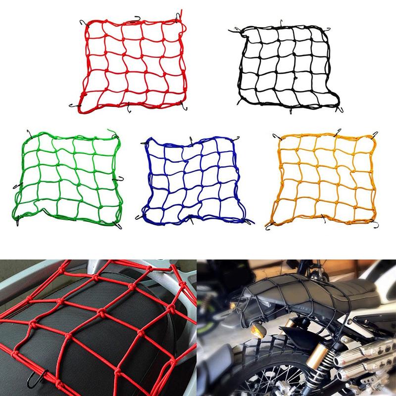 Motor Bike Luggage Net Fuel Tank Luggage Mesh Web Bungee Motorcycle ...
