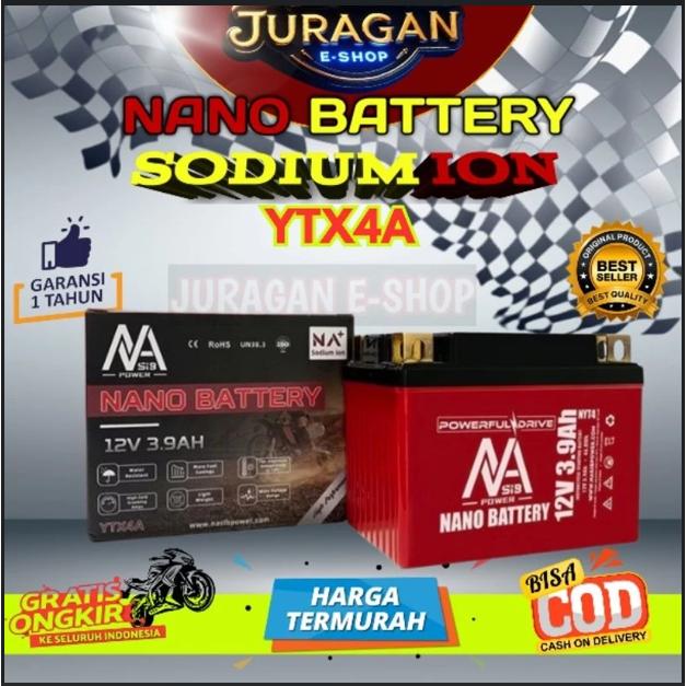 Jual Aki Motor Sodium ion NANO BATTERY / Kwalitas di atas Aki Lithium ...