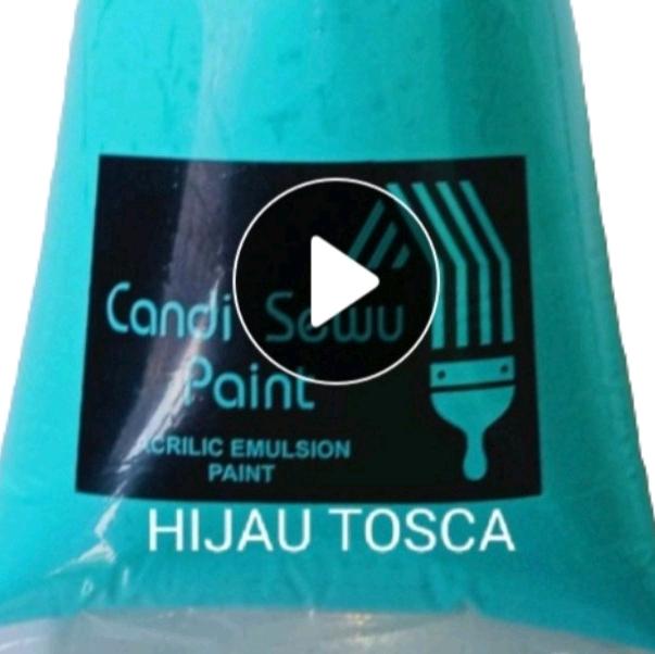 CAT TEMBOK 1 KG// WARNA HIJAU TOSCA# CAT INTERIOR# CAT KILOAN# - Shop ...
