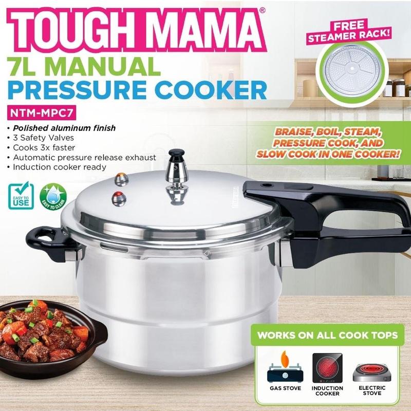 Tough Mama Manual Pressure Cooker Slow Cooker Multifunctiona - TikTok ...