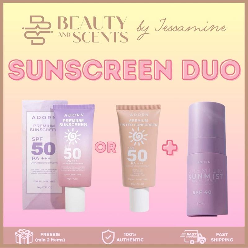 Adorn Premium Sunscreen - SPF 50 PA+++ for All Skin Types - TikTok Shop ...