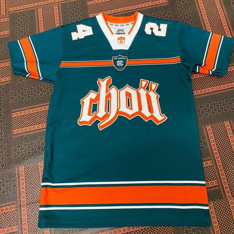 2024 New Choii Jersey Retro Collar Viral Jersey Polyester Fiber ...