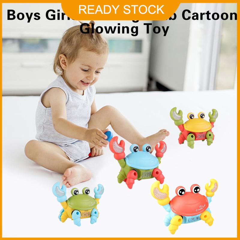 TERN Electric Crab Toy Light And Music Battery Powered Pull String ...