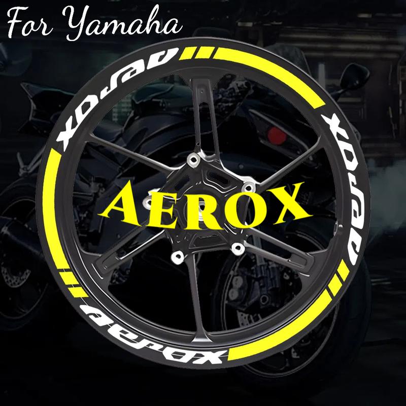 For YAMAHA Aerox V1 V2 155 14'' Aerox Reflective Motorcycle Wheel ...
