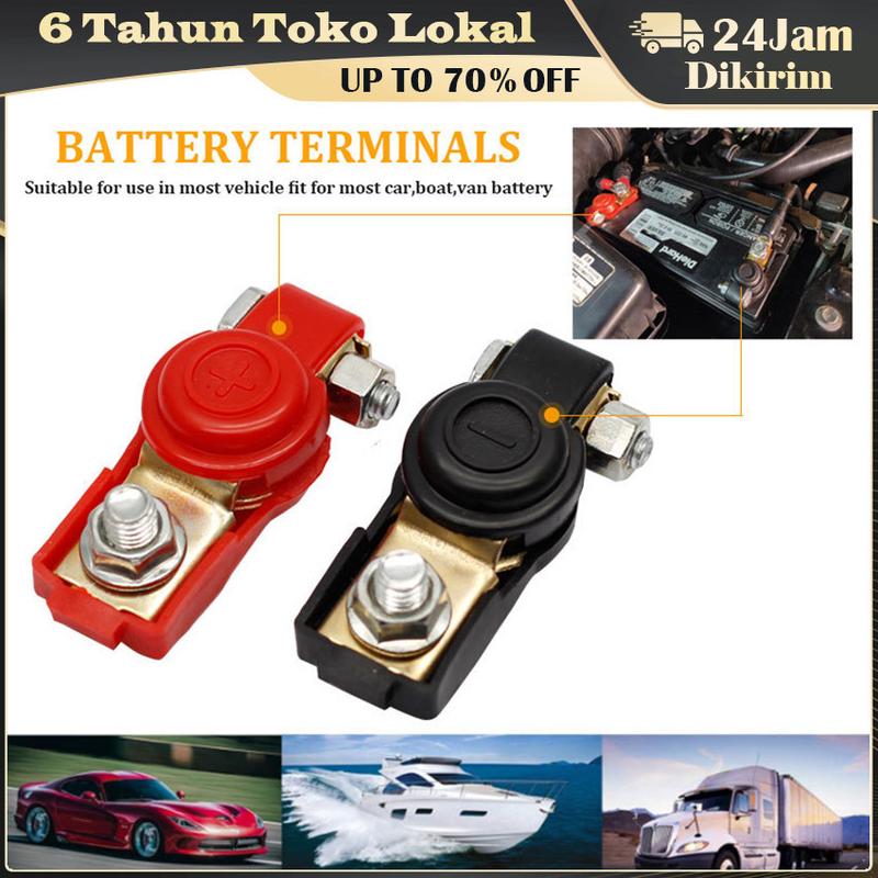 Kepala Aki Mobil / Terminal Aki / Klem Aki / Klem Accu N70 Tembaga ...