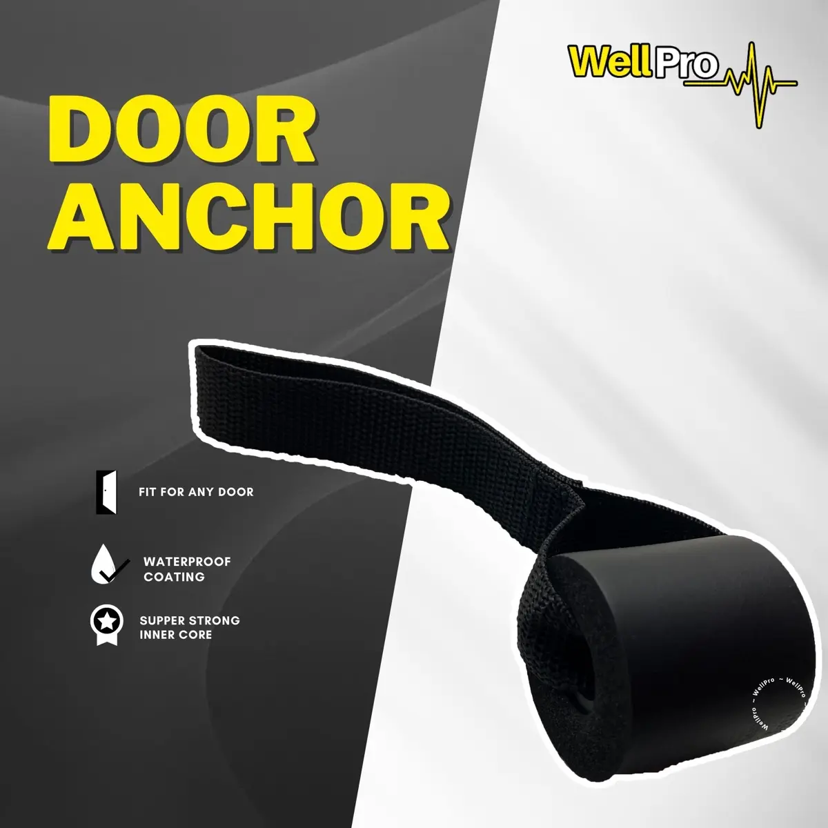 Door Anchor Resistance Band Loop Band Pull Up Band - Shop | Tokopedia