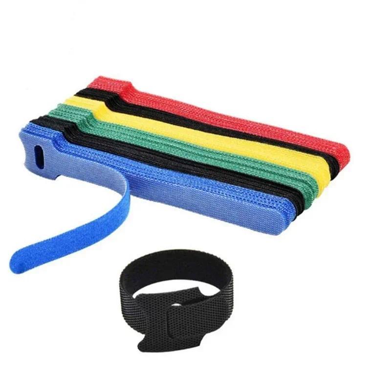 50/100Pcs T-type Cable Ties Wire Reusable Cord Organizer Wir - TikTok ...
