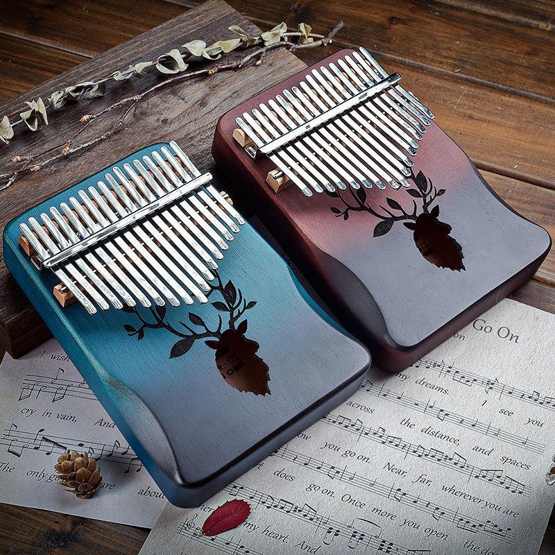Kalimba Piano Ibu Jari, Kalimba 17 Nada, Mudah Alih, Sesuai untuk ...