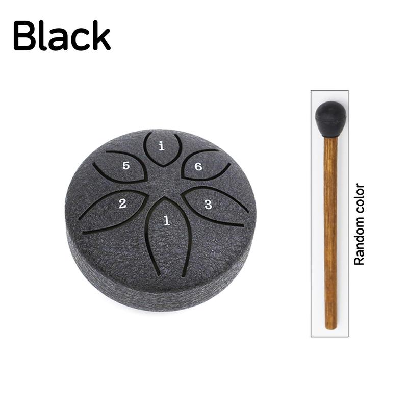 Steel Tongue Ethereal Drum, 6 Notes Steel Tambourine Percussion ...