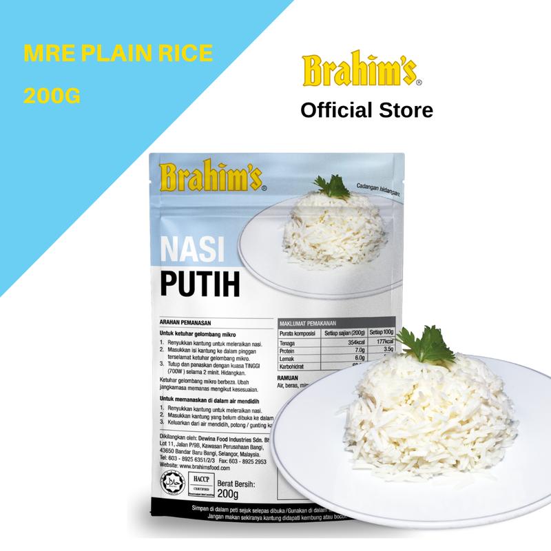 Brahim's Nasi Putih - Meal Ready To Eat (Nasi Sedia di Makan) - TikTok ...