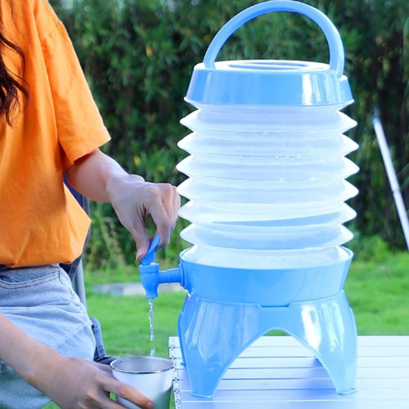 Water Jag container folding water jag Portable Folding Plastic - TikTok ...