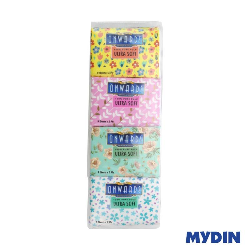 Onwards Pocket Facial Tissue 2 Ply (8 Sheets x 12 Packs) - TikTok Shop ...