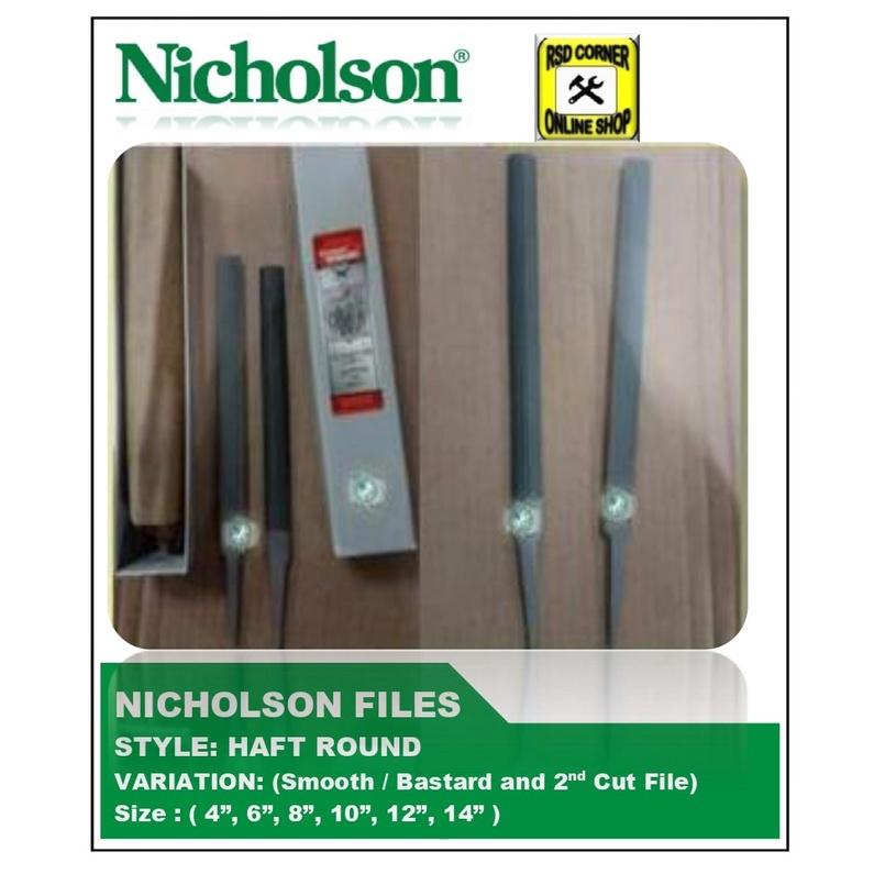 Nicholson Haft-Round (Smooth/ 2nd Cut Files) 4, 6, 8, 10, 12", - TikTok ...