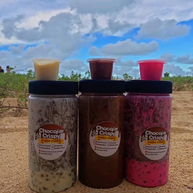 Chocojar Hot Crunch with Extra Free Chocolate Premium, Mini Choco ...