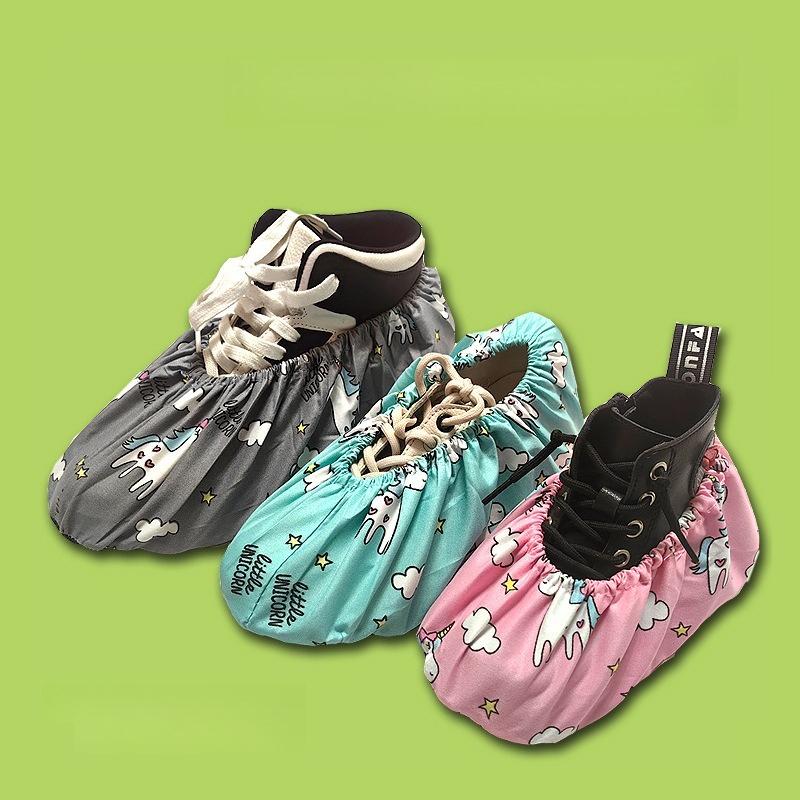Adult and Children's Cloth Shoe Cover Cartoon Student and Preschool ...