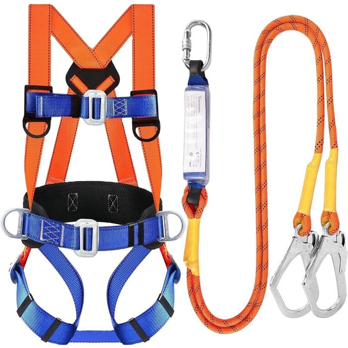 Promo Body Harness KARMANTEL 2m/3m + Double Big Hook untuk Keselamatan ...
