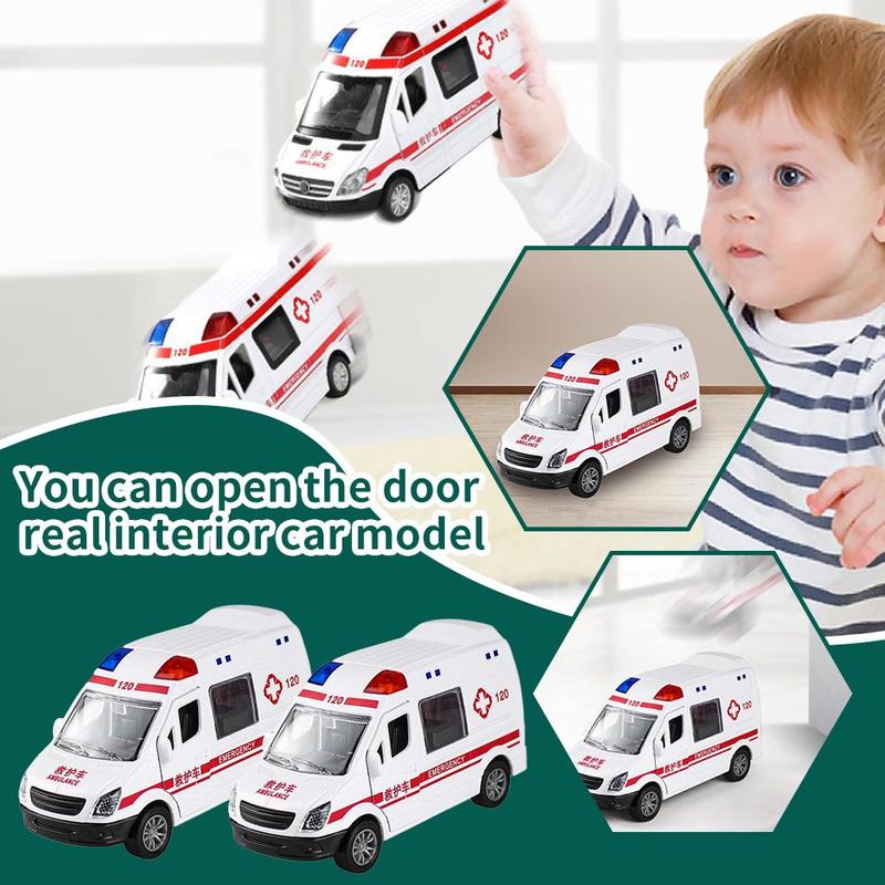 City Diecast Ambulance Emergency Toy Car Model Open Y1O9 Doo - TikTok ...