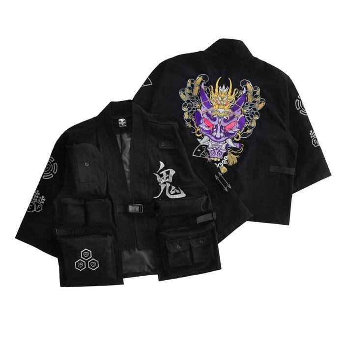 Promo DREAMBIRDS DIAMOND "ONI MASK II" TACTICAL KIMONO LIMITED EDITION ...