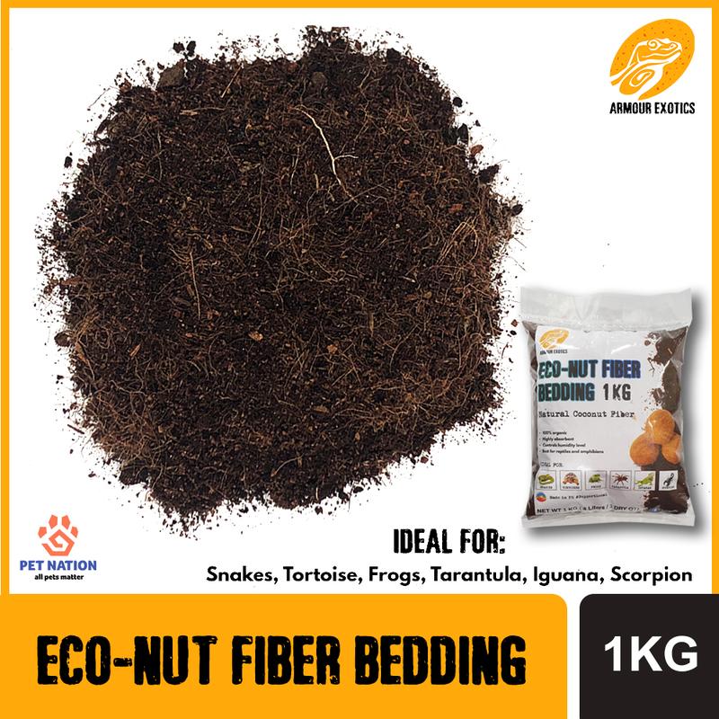 Armour Exotics Eco-Nut Fiber Bedding 1KG Premium Coconut Fiber - TikTok ...