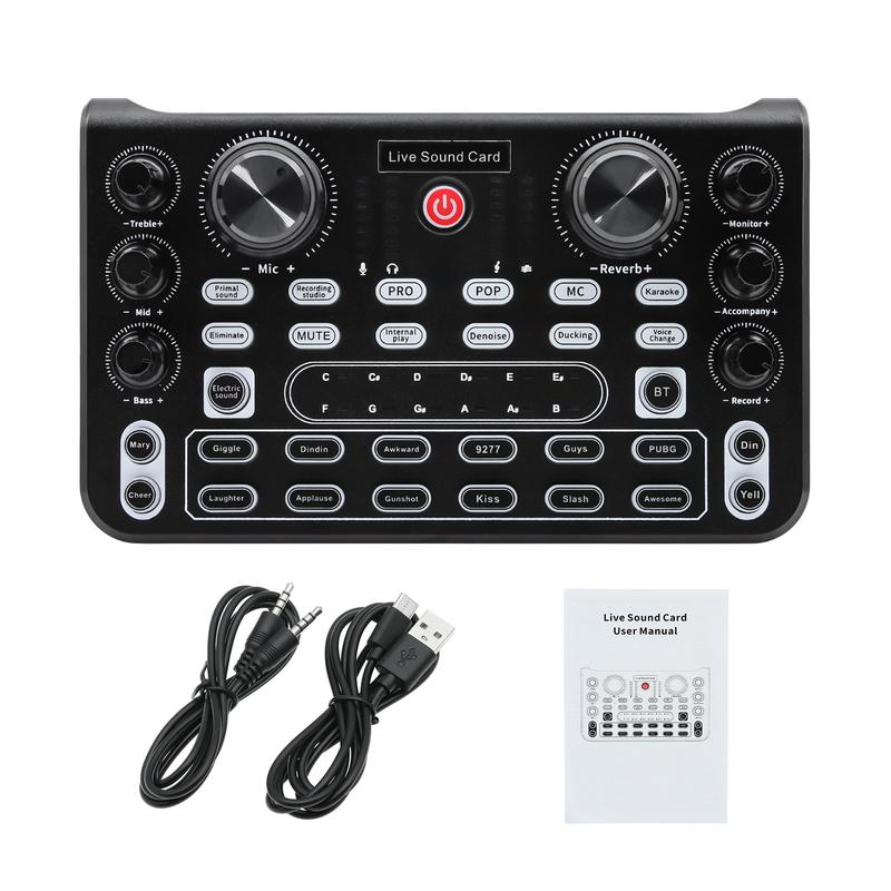 HD X60 Sound Card English Version Professional Sound Cards Audio ...
