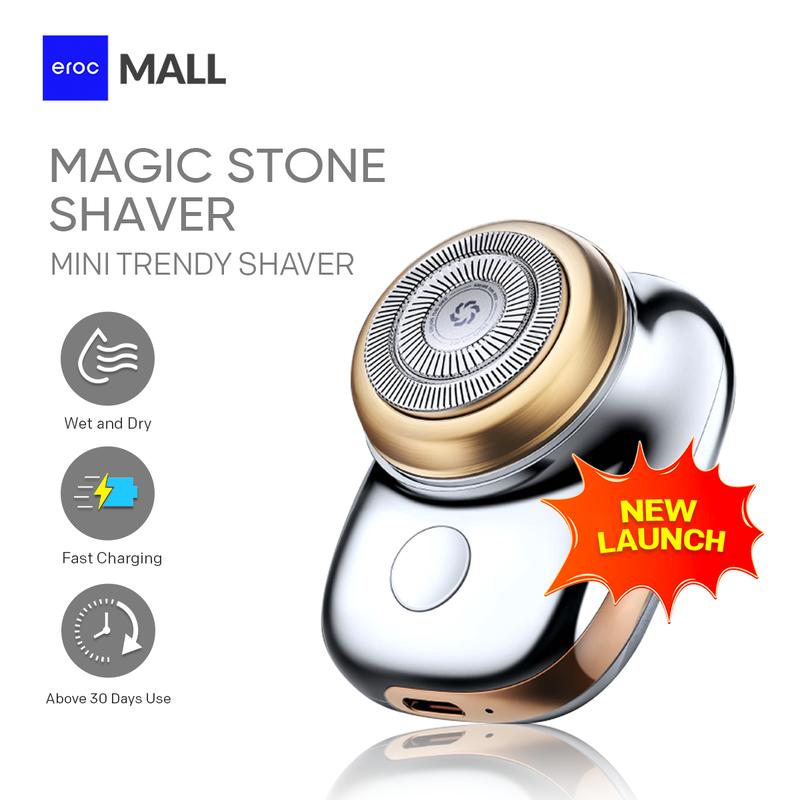 [NEW ARRIVAL] EROC Magic Stone Shaver Razor Mini Shaver IPX7 - TikTok ...
