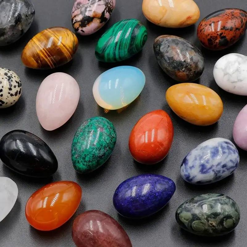 Natural Crystal Agate Dongling Stone, Small Mineral Egg Bird - TikTok ...