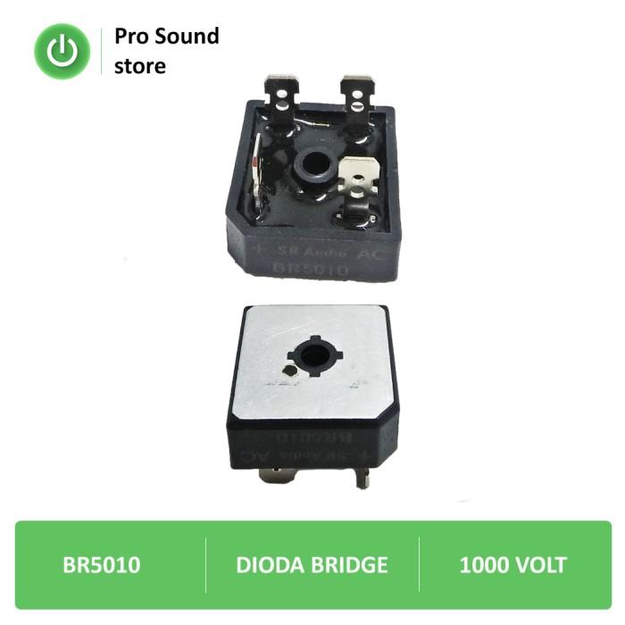 Jual Dioda Bridge BR5010 / BR5010 BR 5010 Diode Bridge Merk SR Audio ...