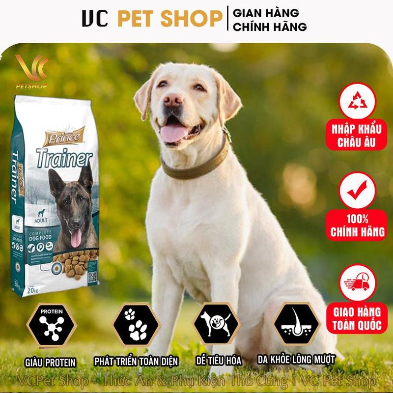 [20kg] Thức ăn cho chó Labrador huấn luyện Prince Trainer - VC - TikTok ...