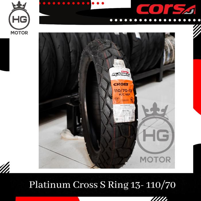 Jual Ban Corsa Platinum Cross S 110 / 70 Ring 13 Nmax Adv Pcx - 110/70 ...