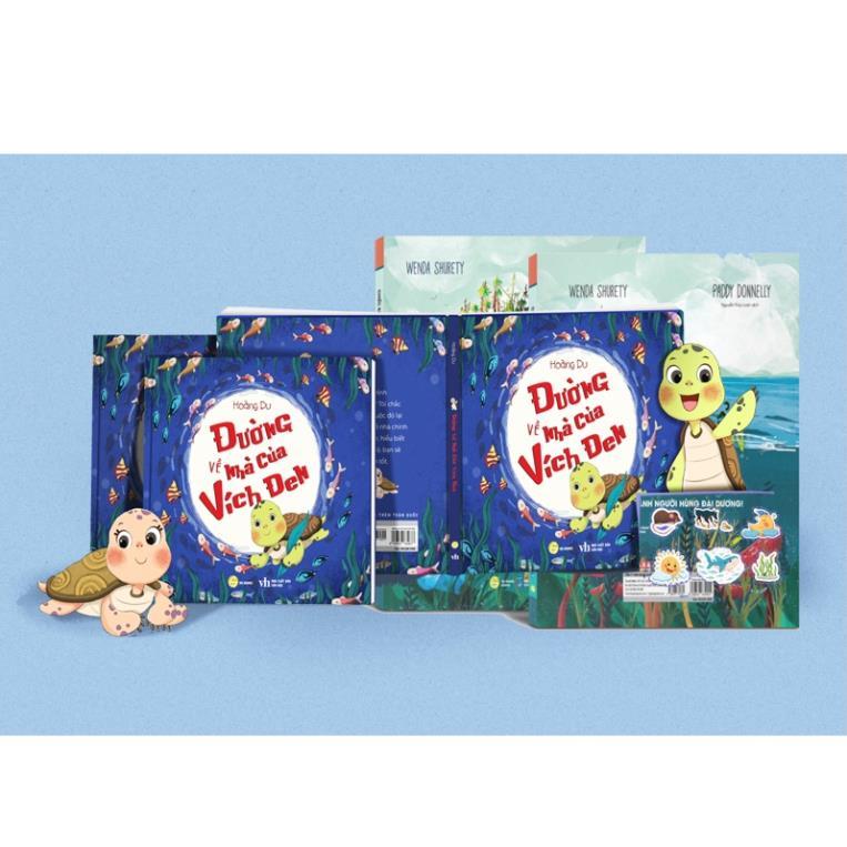 [Tặng kèm Sticker độc đáo] Combo sách: Đường về nhà của Vic đen ...