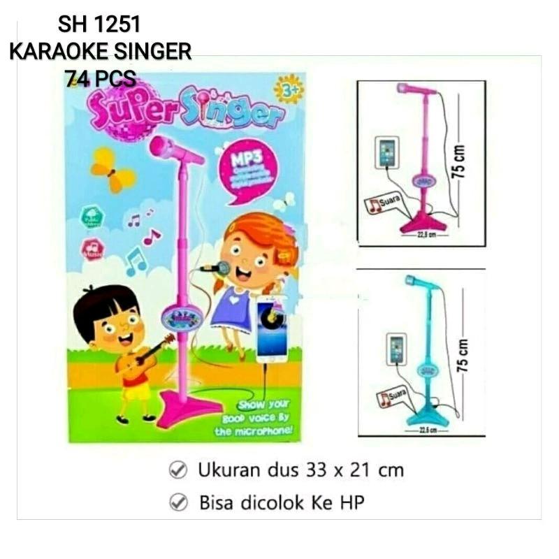 Mainan Microphone Singer/ Mic Anak/ SH1251 - Shop | Tokopedia