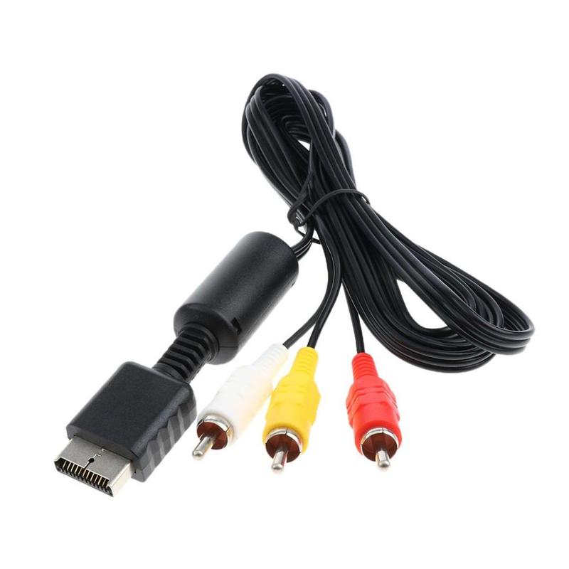 6ft AV Cable 3/PS2/PS1 Audio Video Stereo Connection - TikTok Shop ...