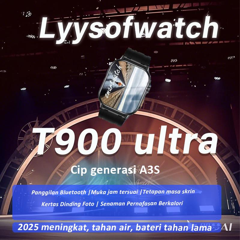 Jam Tangan Pintar, T900, Uniseks, Panggilan Bluetooth, 49mm, - TikTok ...