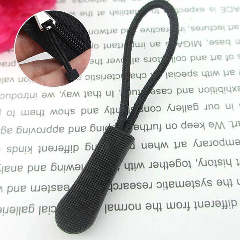 1pcs Outdoor Zipper Pulls Slider Cord Rope Puller Ends Lock Buckle ...