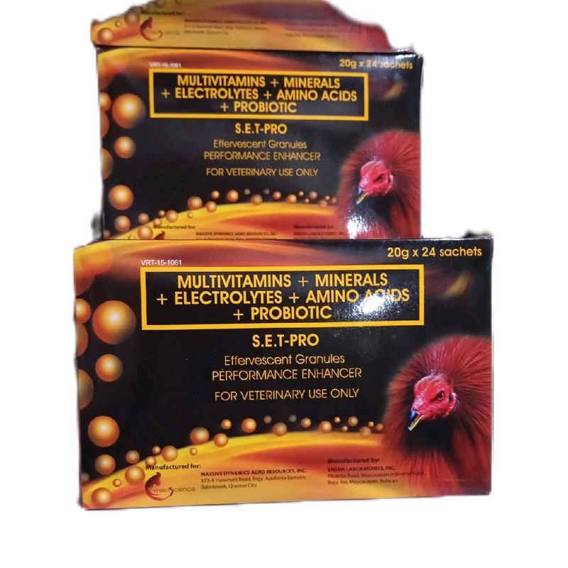 SET PRO 20G FOR GAMEFOWL (SOLD PER 1 SACHET) - TikTok Shop Philippines