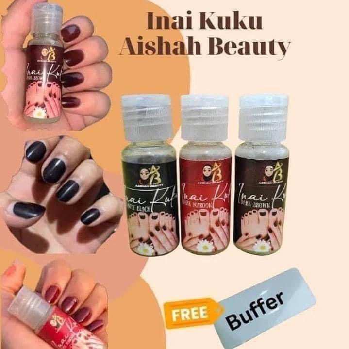 INAI BY AISYAH BEAUTY DARK BROWN / DARK MAROON / BEAUTY BLACK - TikTok ...